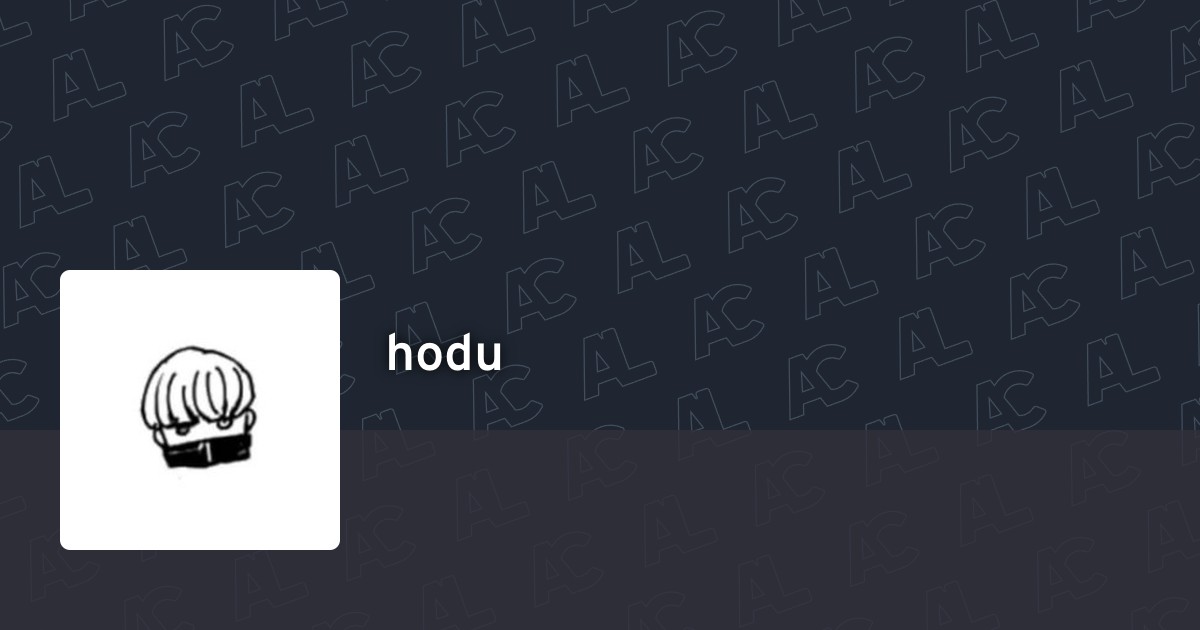 hodu's profile · AniList