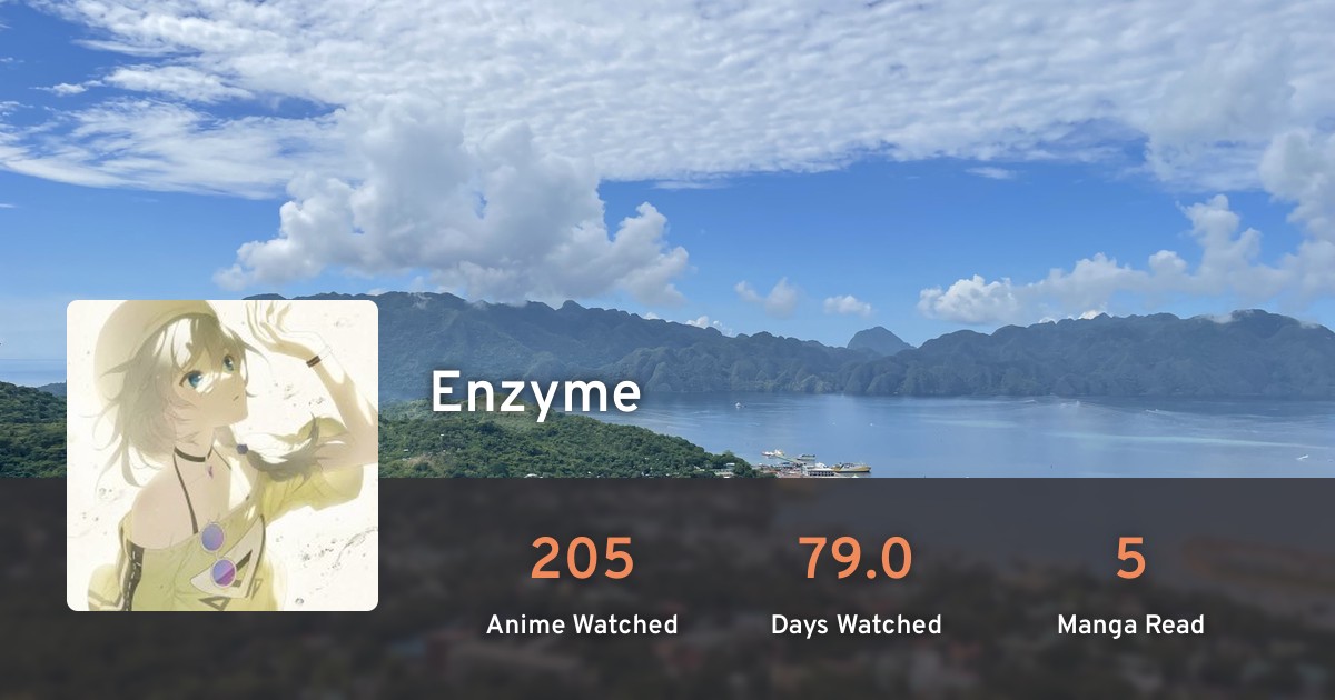 Enzyme's profile · AniList