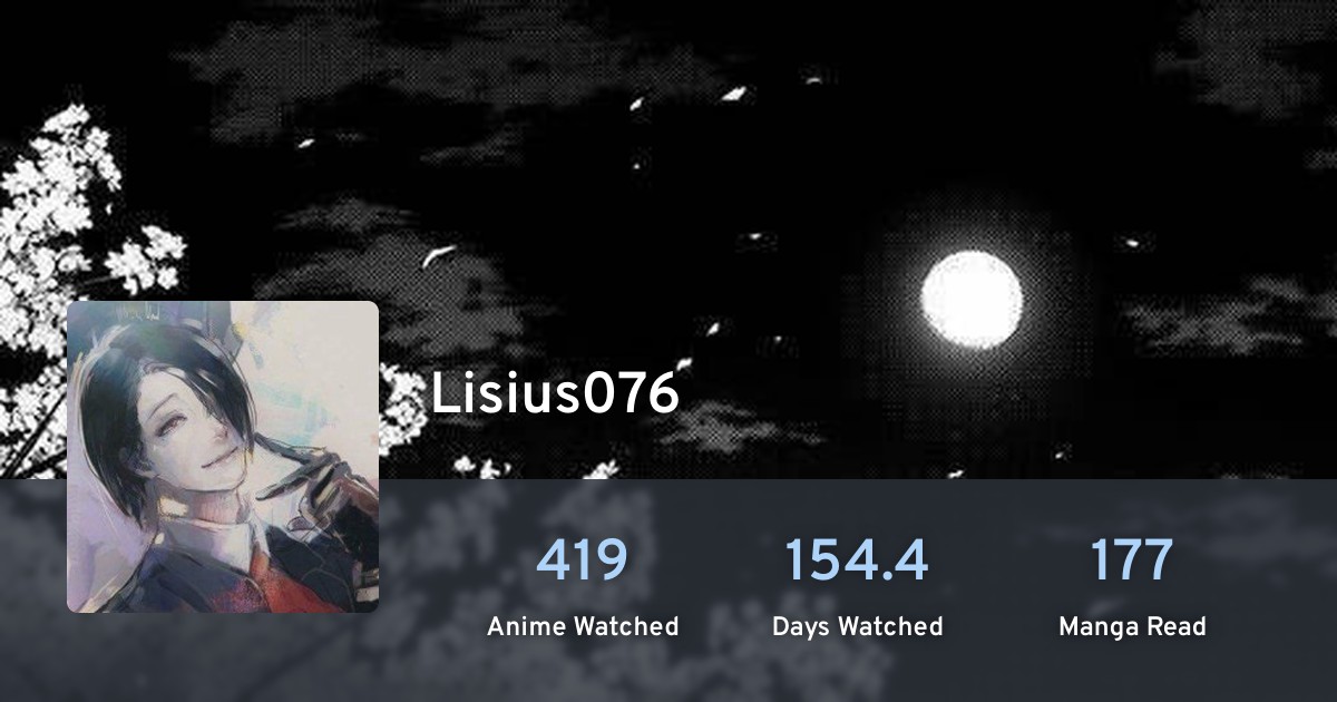 Lisius076's profile · AniList