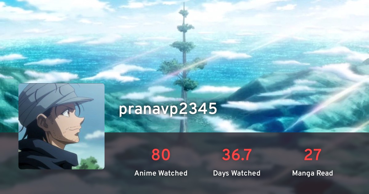 pranavp2345's profile · AniList