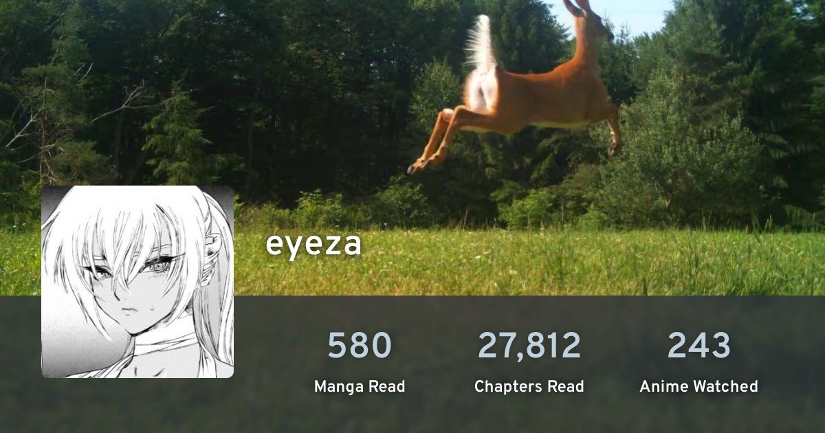 eyeza's profile · AniList