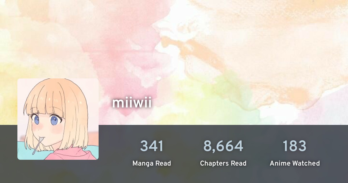 miiwii's profile · AniList