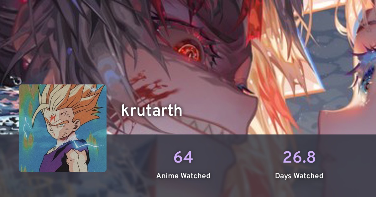 krutarth's profile · AniList