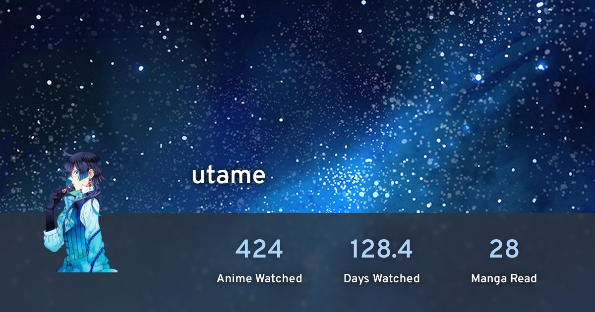 utame's profile · AniList