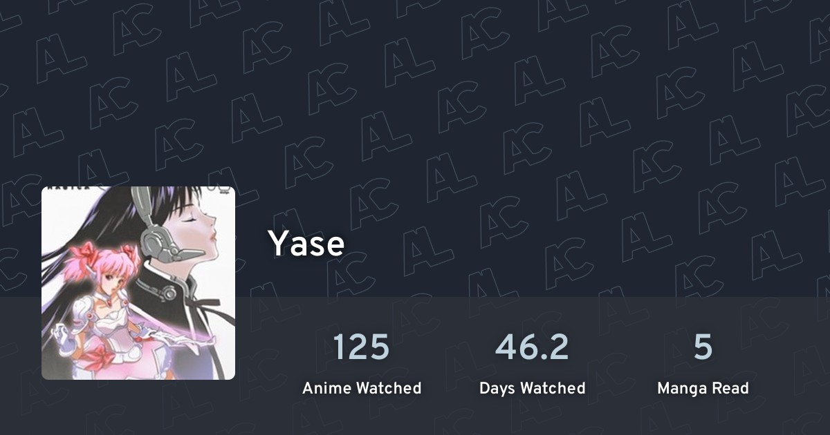 Yase's profile · AniList