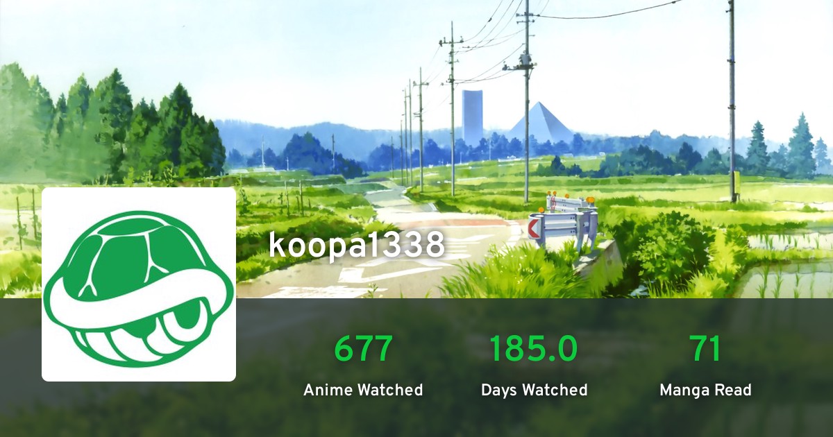 koopa1338's profile · AniList