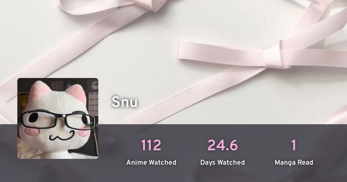 Snu's anime list · AniList