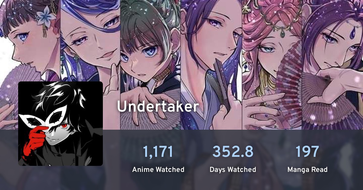 Undertaker's profile · AniList