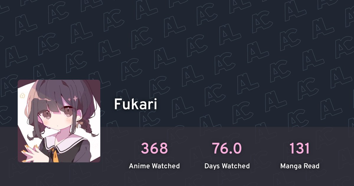 Fukari's profile · AniList