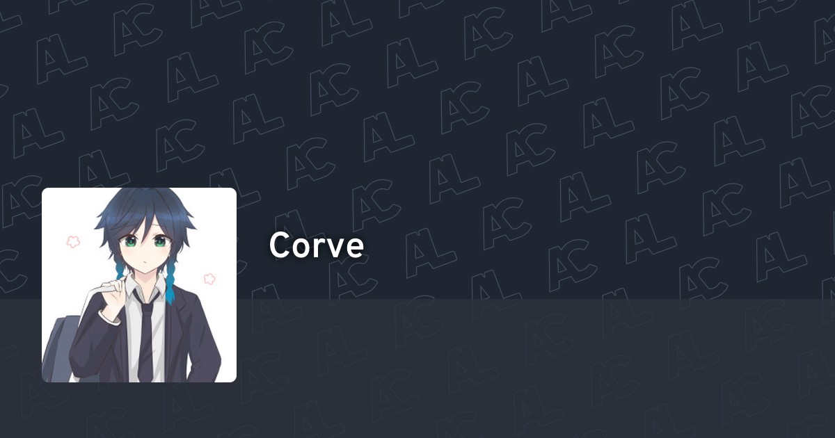 Corve's profile · AniList