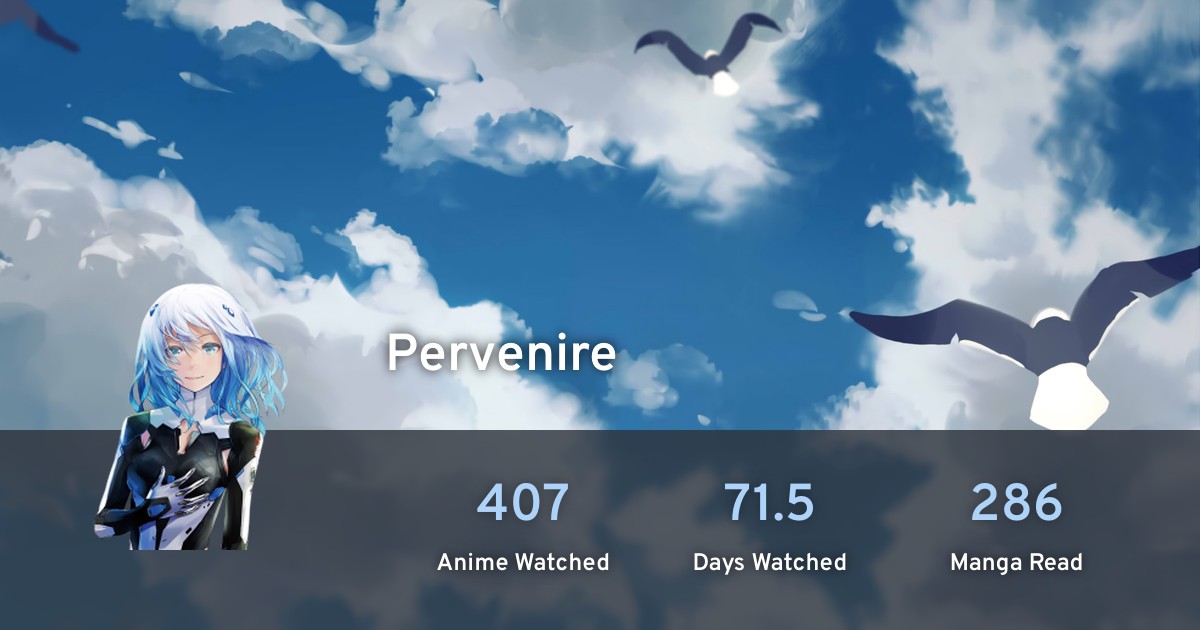 Pervenire's profile · AniList