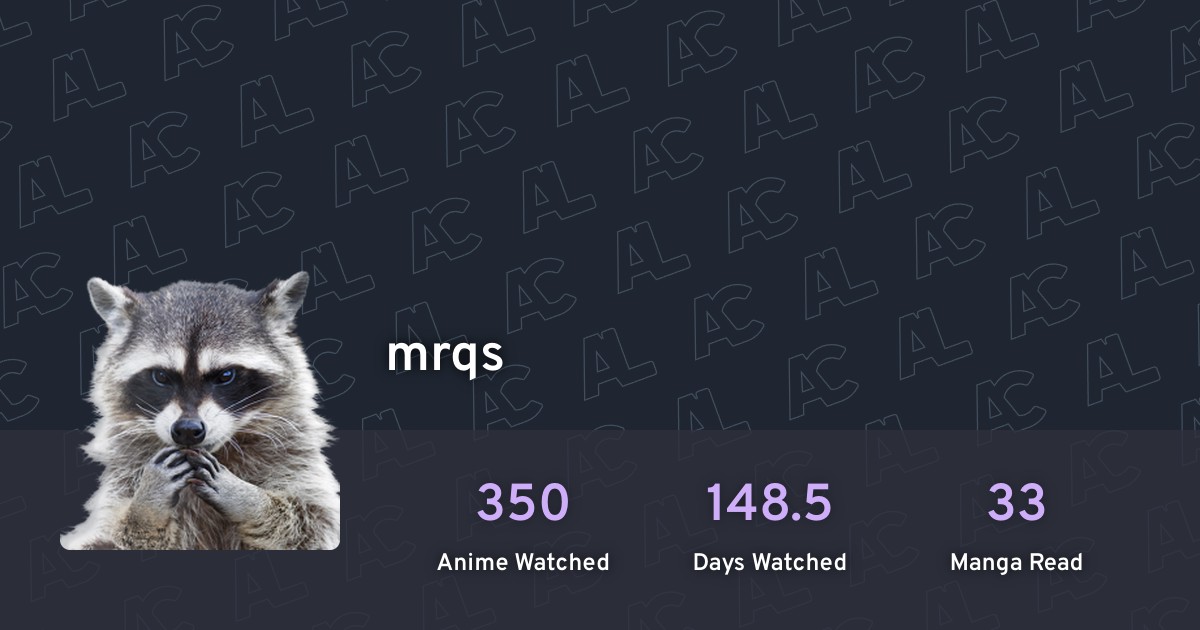 mrqs's profile · AniList