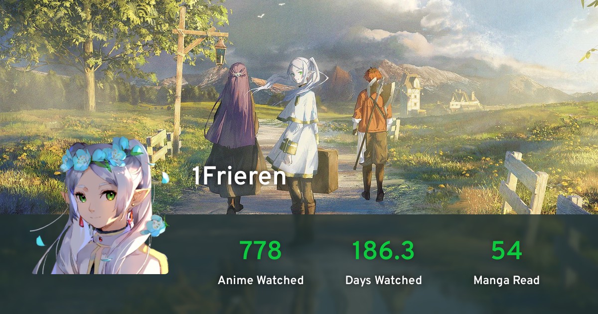 1Frieren's profile · AniList