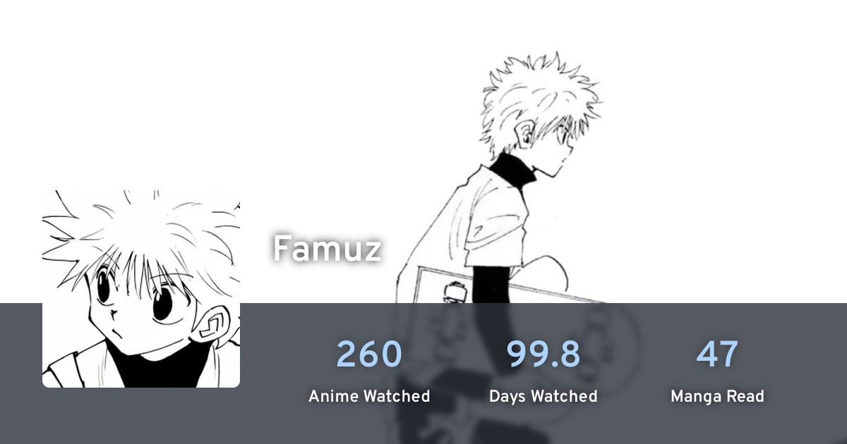 Famuz's anime list · AniList