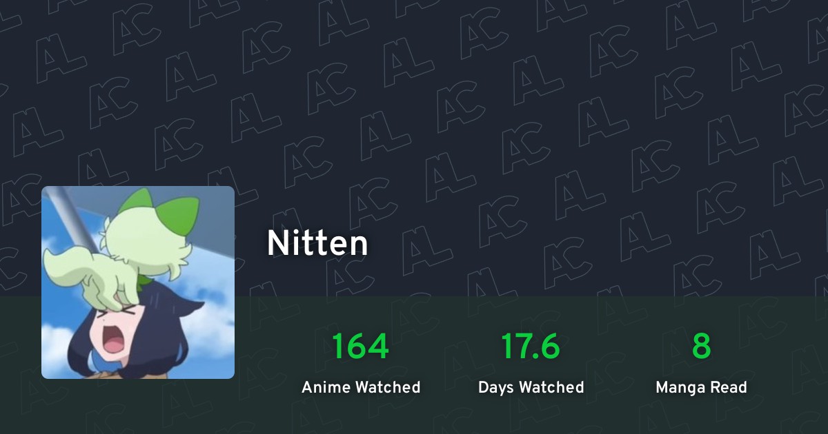 Nitten's profile · AniList
