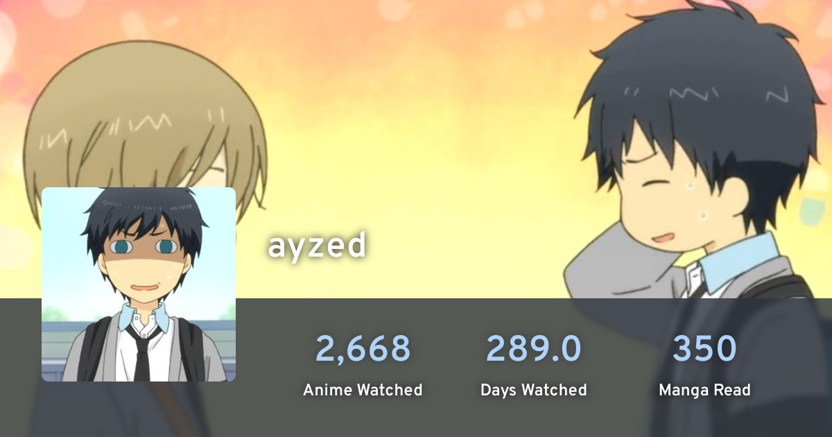 ayzed's profile · AniList