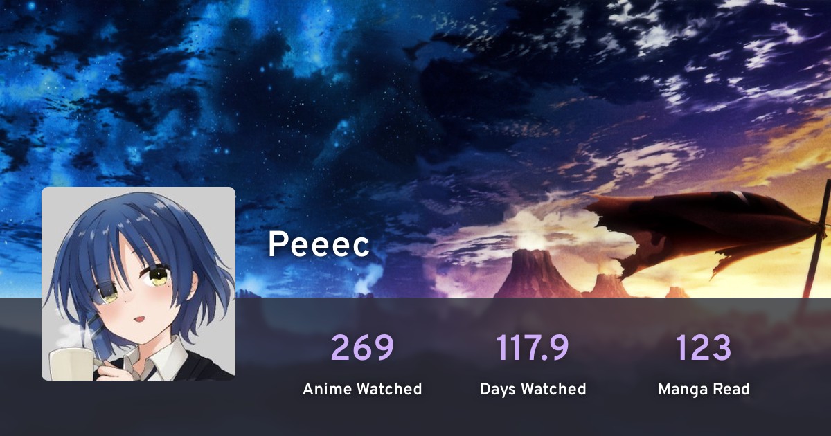 Peeec's profile · AniList