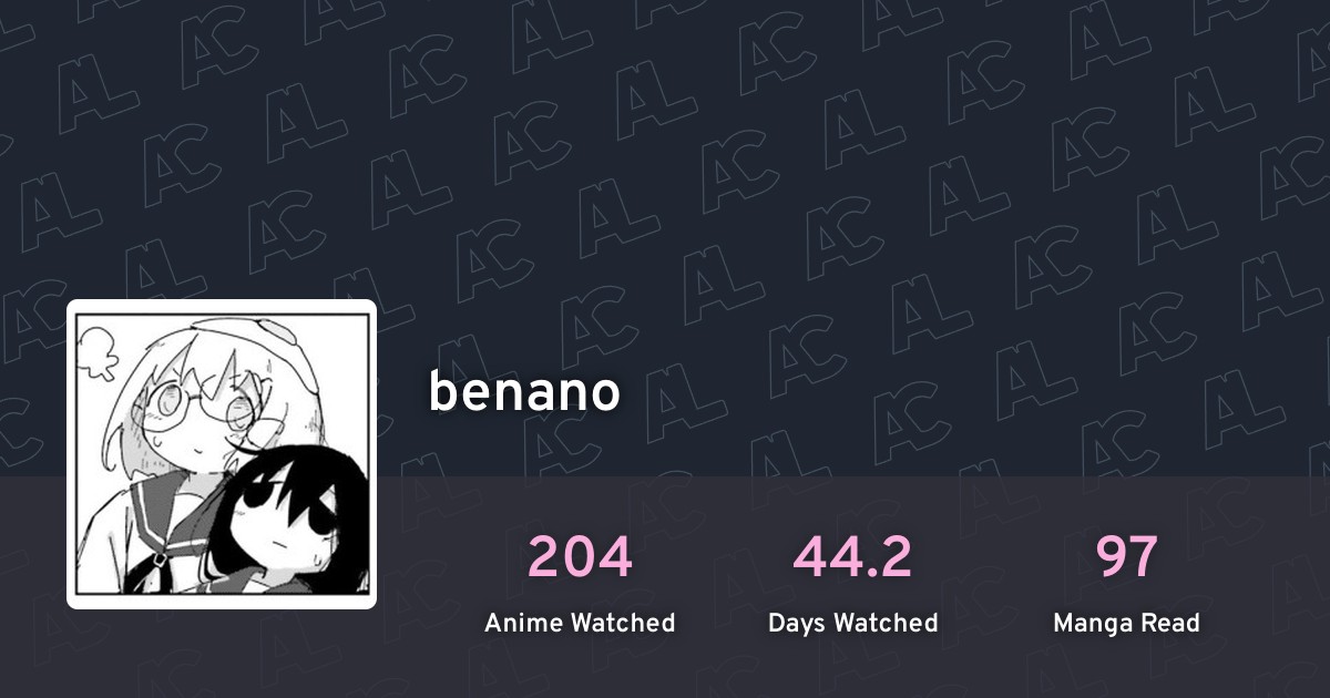 benano's profile · AniList