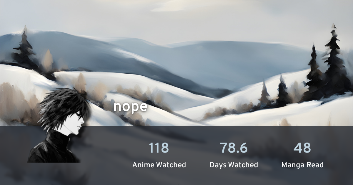 Nopes Profile · Anilist