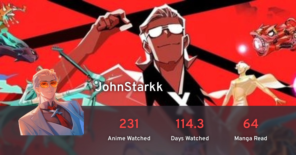 JohnStarkk's profile · AniList