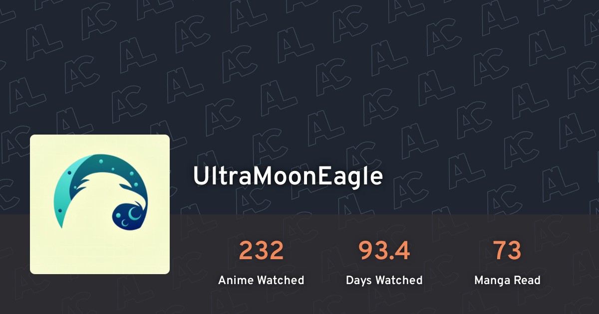 UltraMoonEagle's profile · AniList