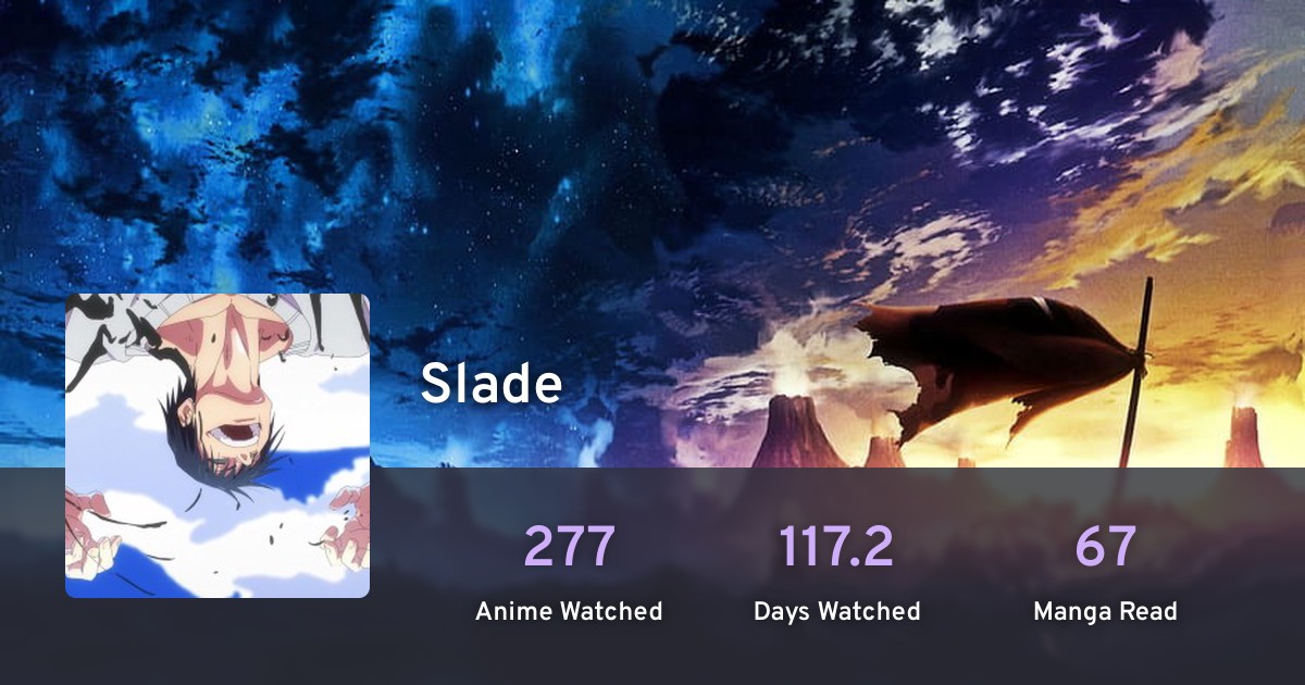 Slade's profile · AniList