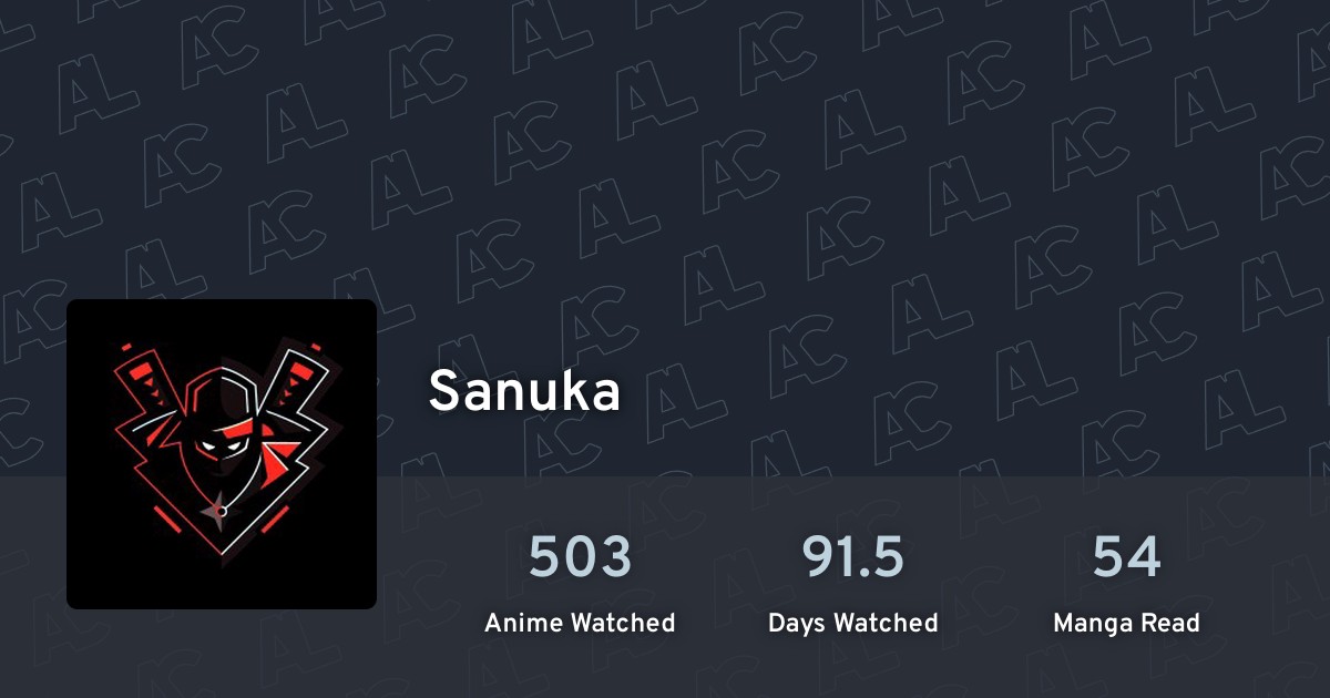 Sanuka S Profile Anilist