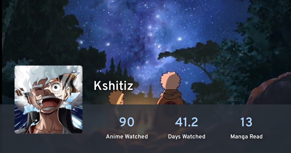 Kshitiz's profile · AniList