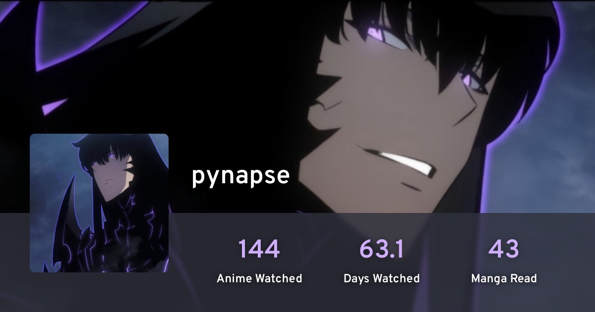 pynapse's profile · AniList