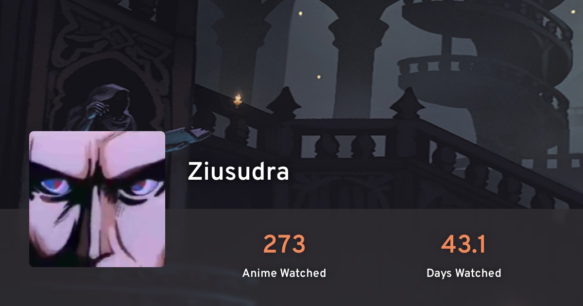 Ziusudra's anime list · AniList