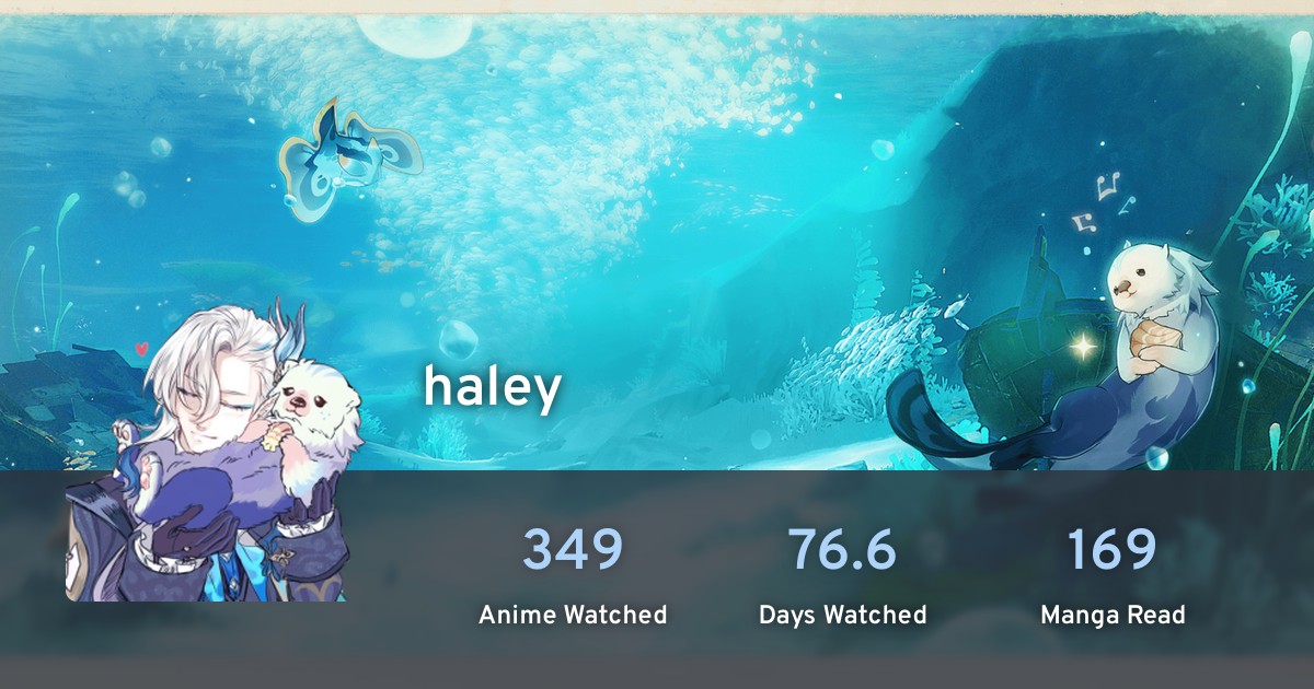 haley's profile · AniList