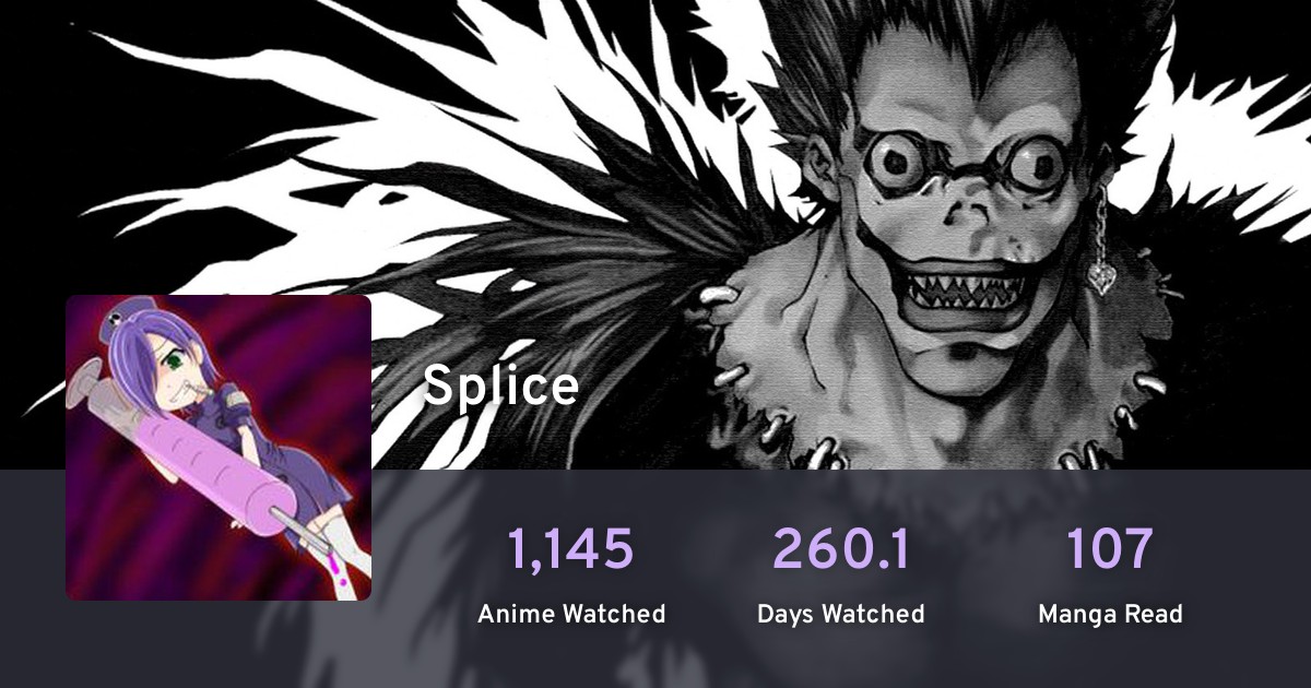 Splice's profile · AniList