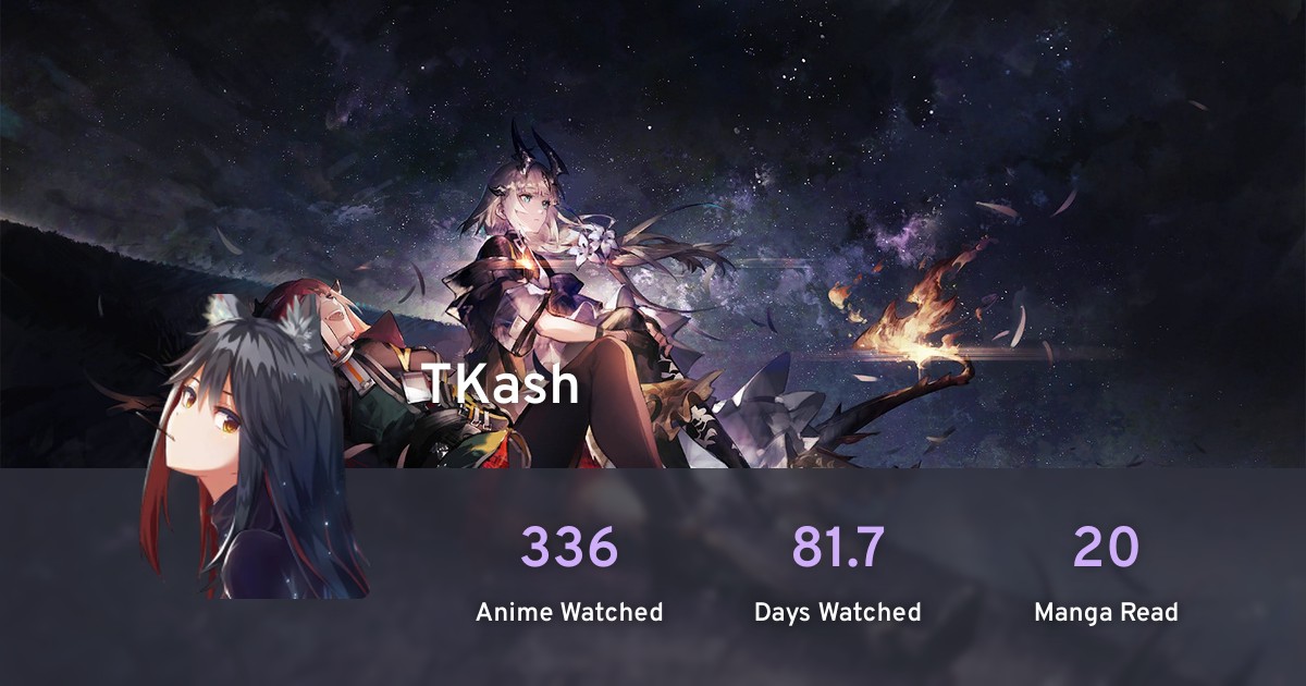 TKash's anime list · AniList