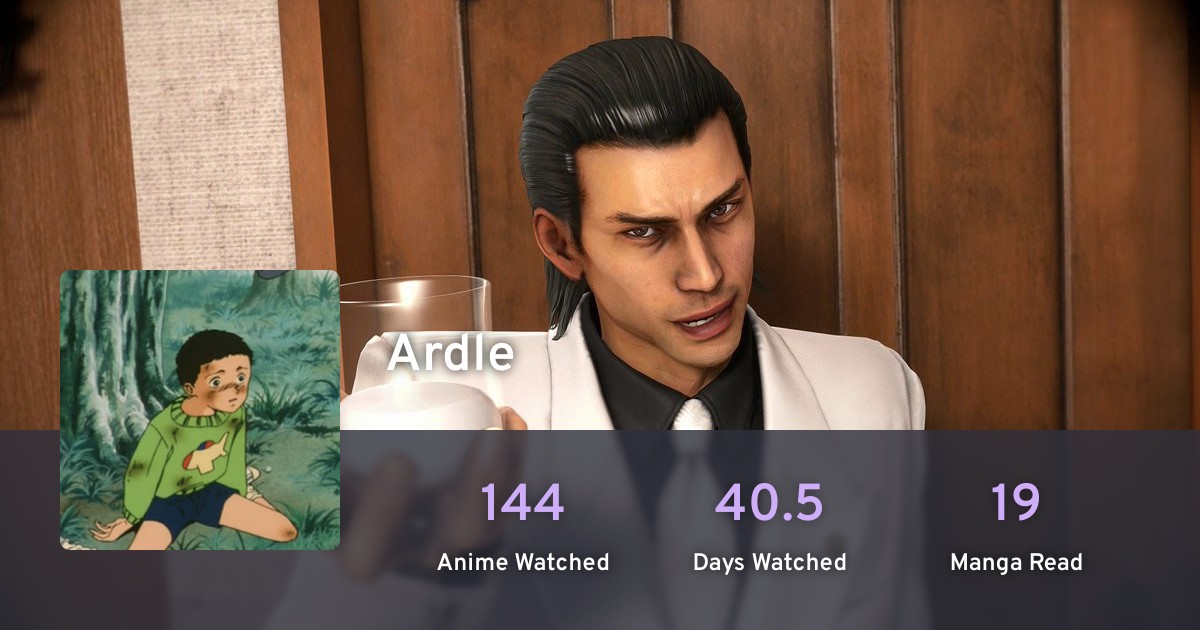 Ardle's profile · AniList