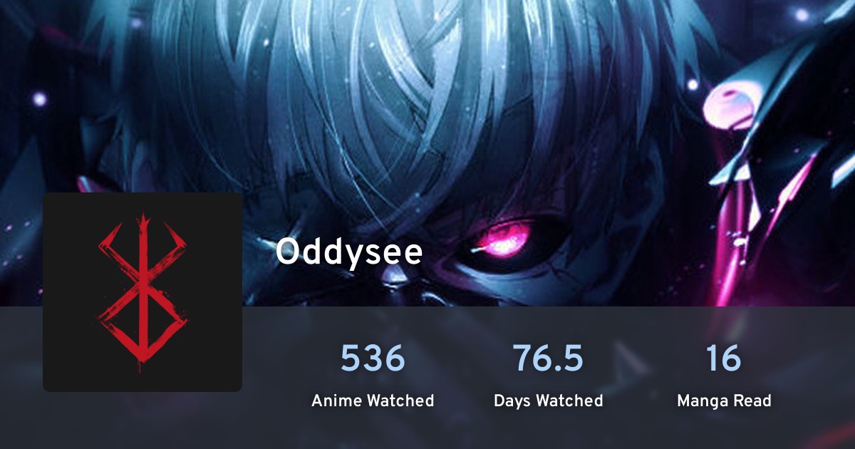 Oddysee's profile · AniList