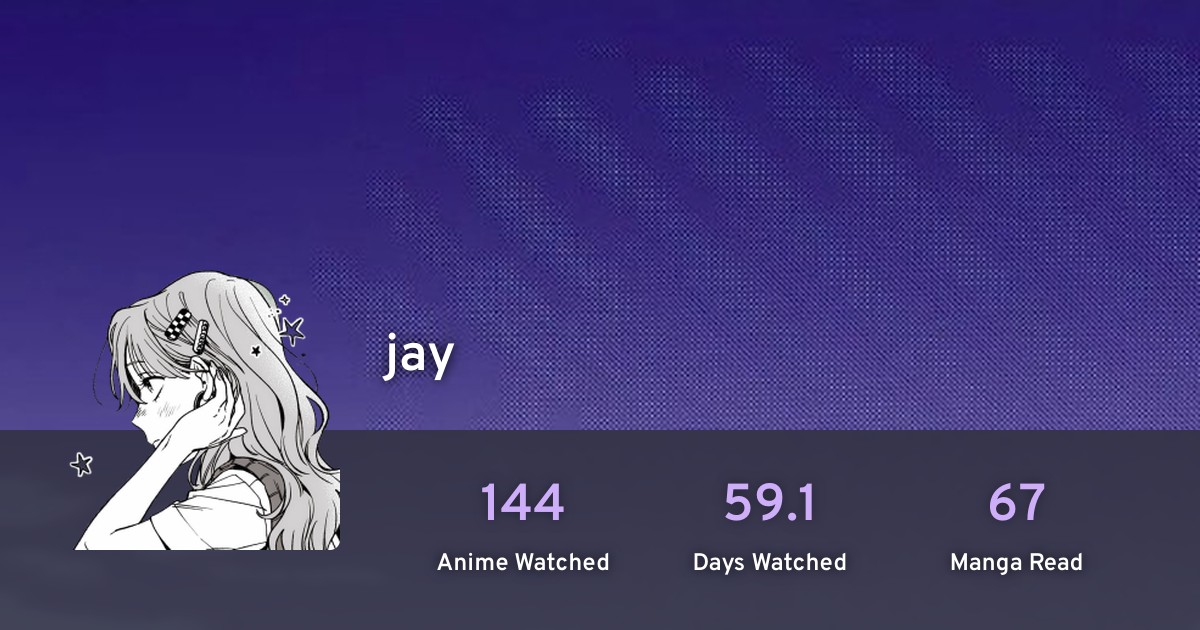 jay's profile · AniList