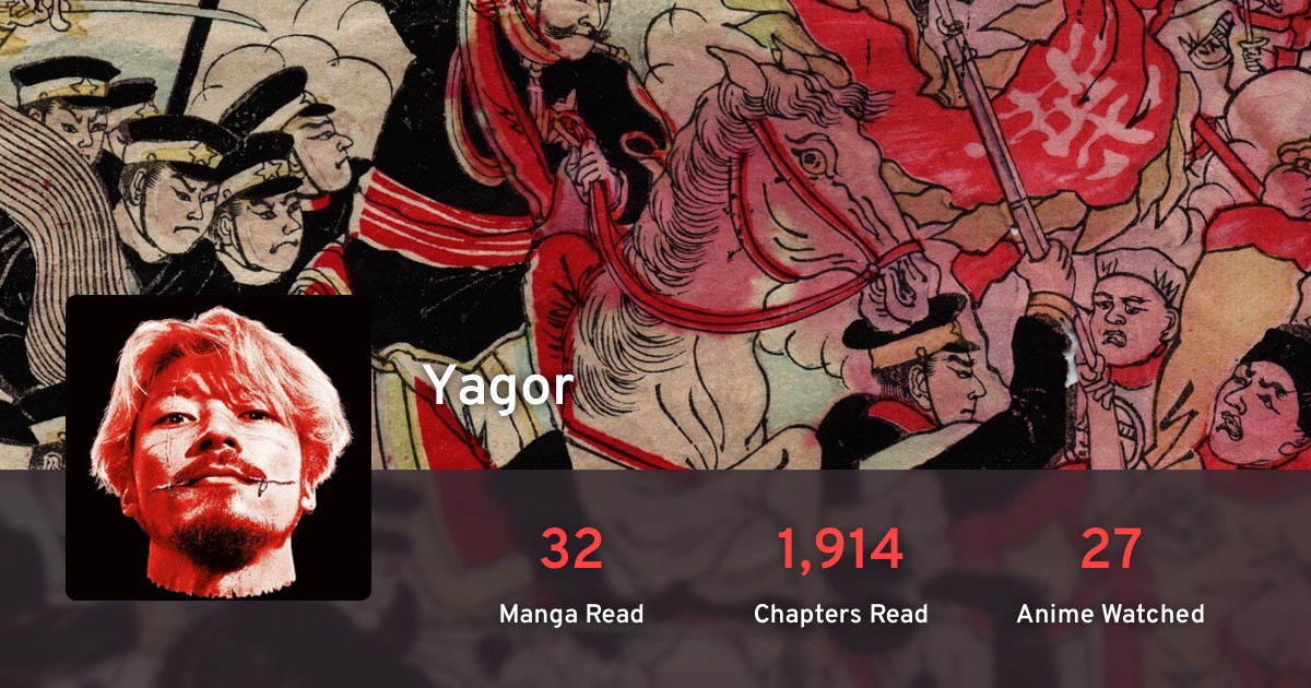 Yagor's profile · AniList