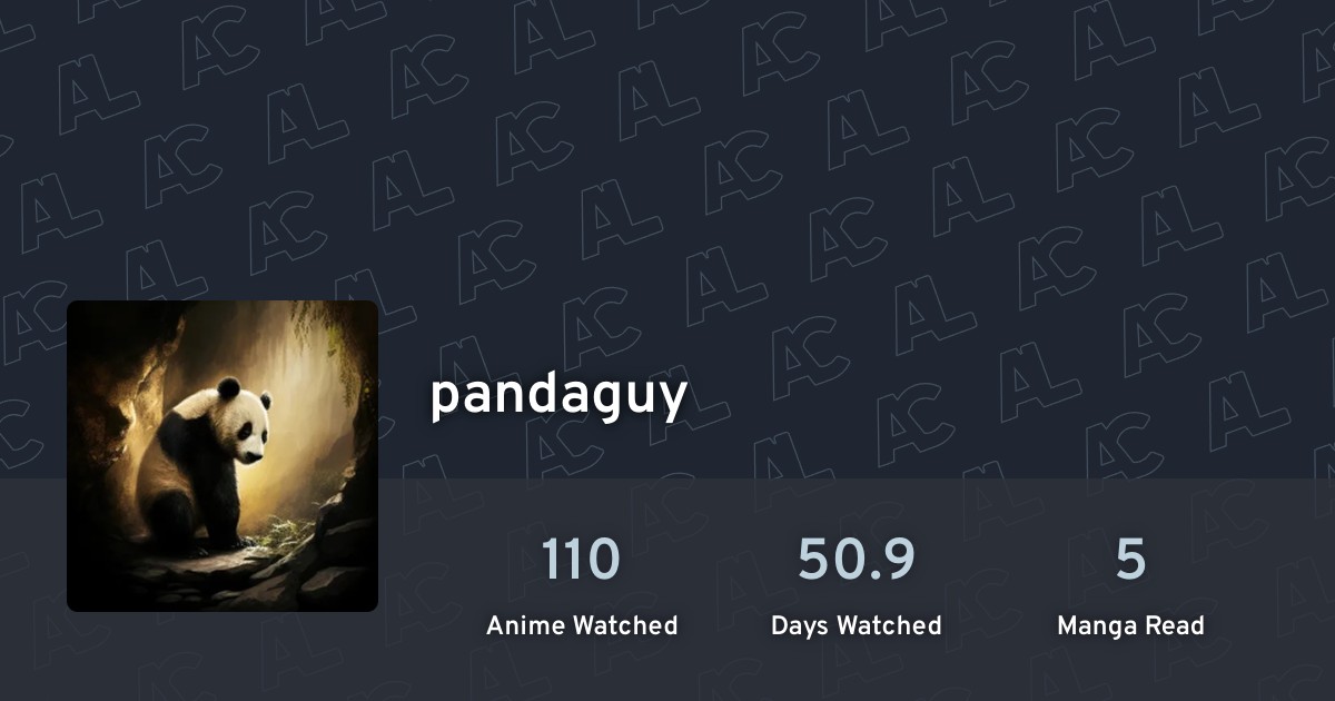 pandaguy's profile · AniList