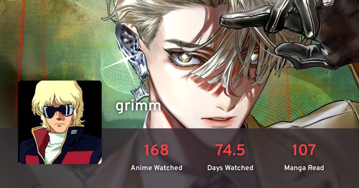 grimm's profile · AniList