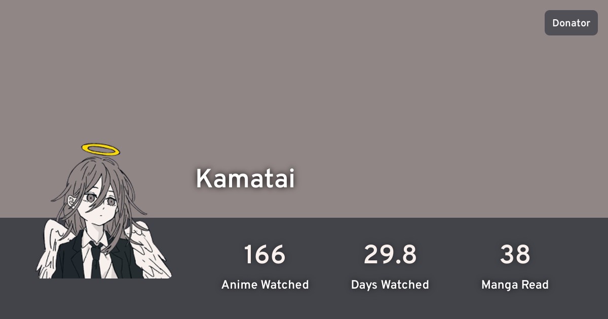 Kamatai's profile · AniList