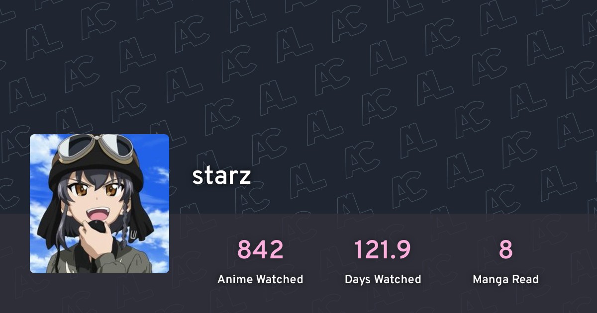 starz's profile · AniList