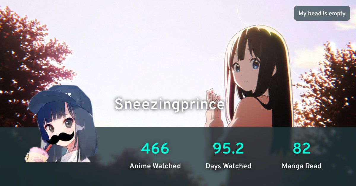 Sneezingprince's profile · AniList