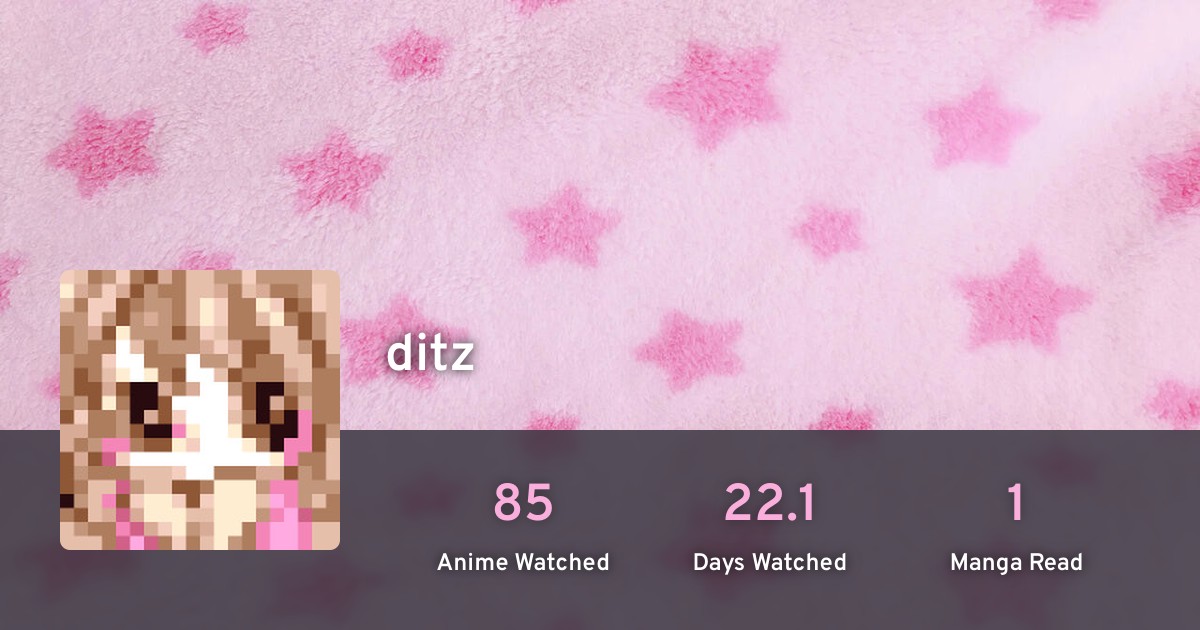 ditz's profile · AniList