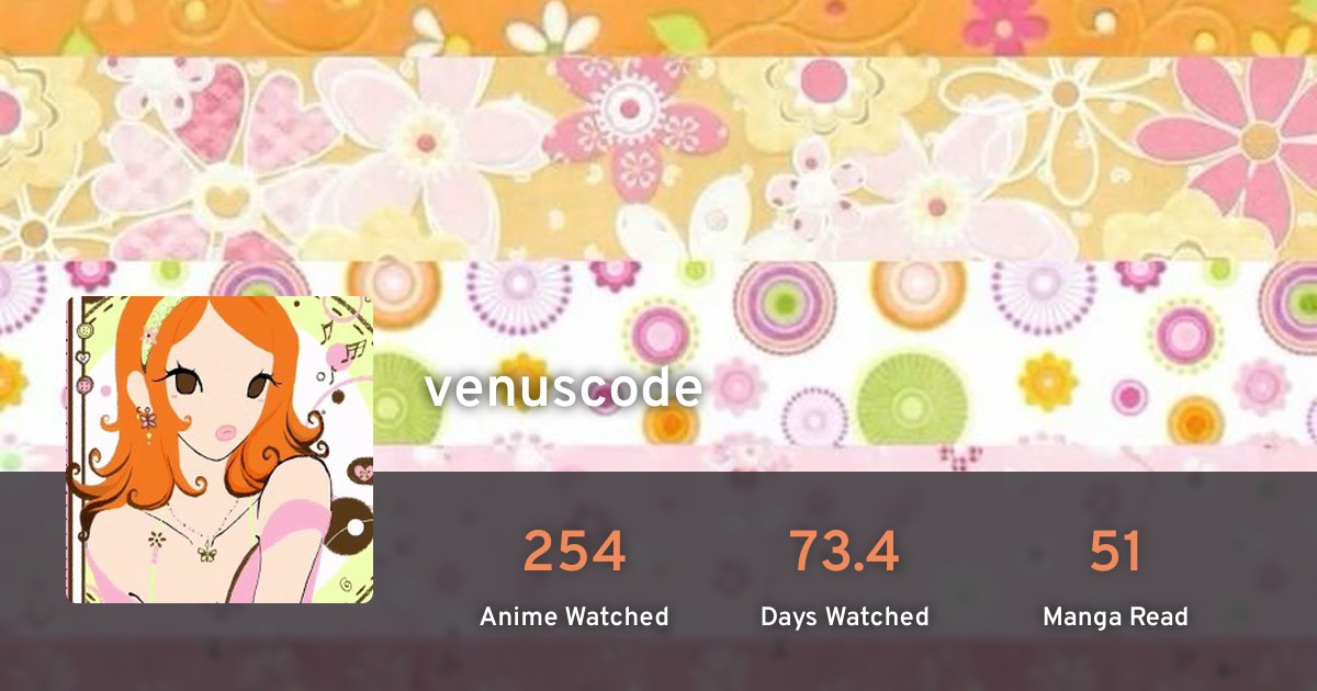 venuscode's profile · AniList
