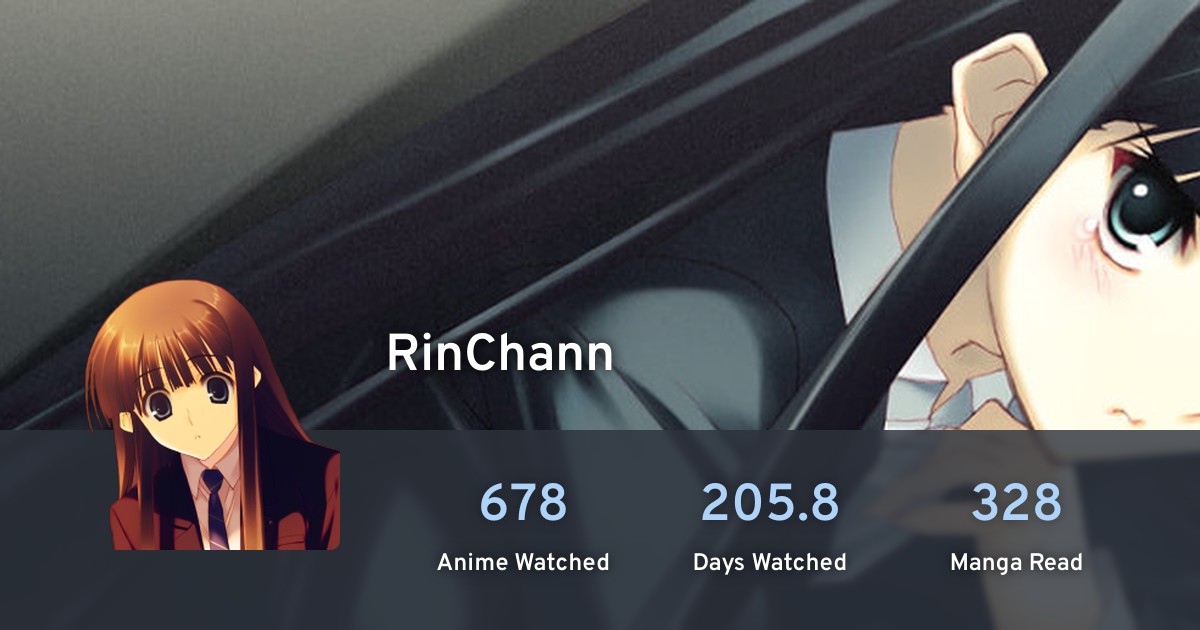 RinChann's profile · AniList