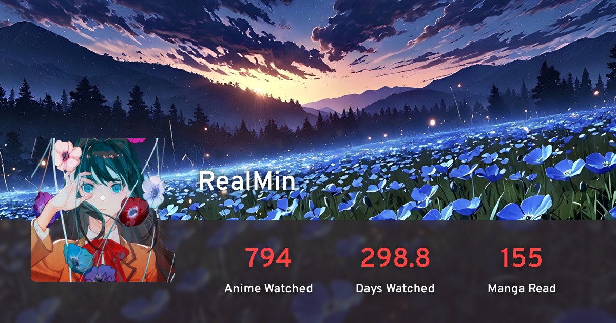 RealMin's profile · AniList