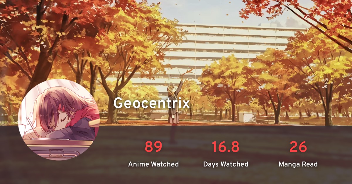 Geocentrix's profile · AniList