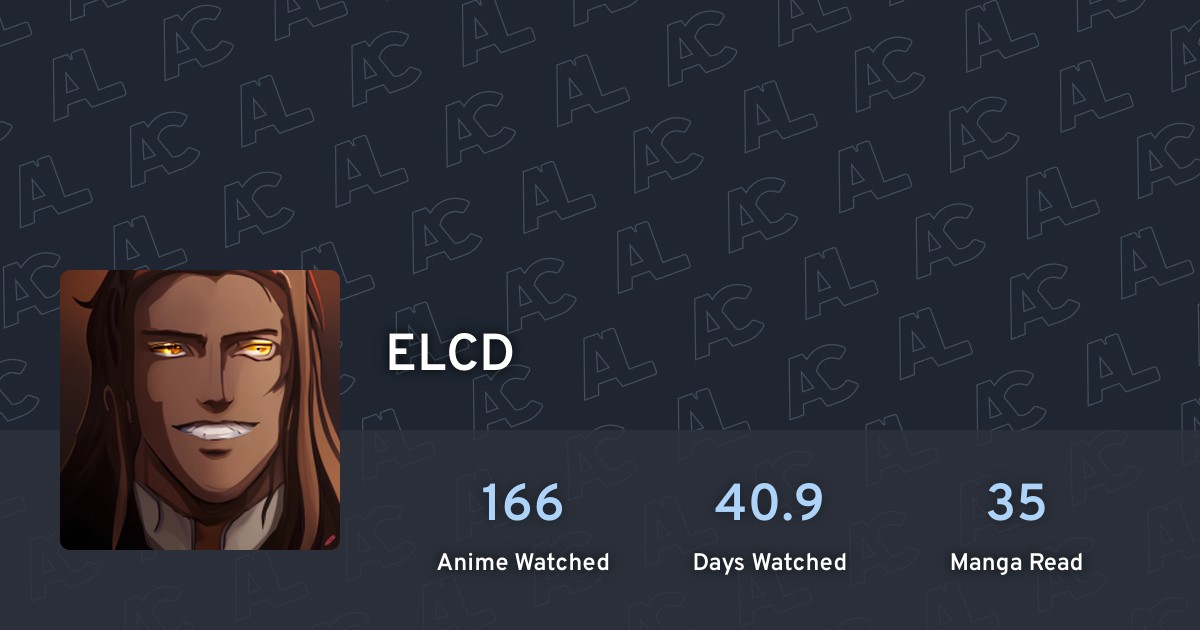 ELCD's profile · AniList