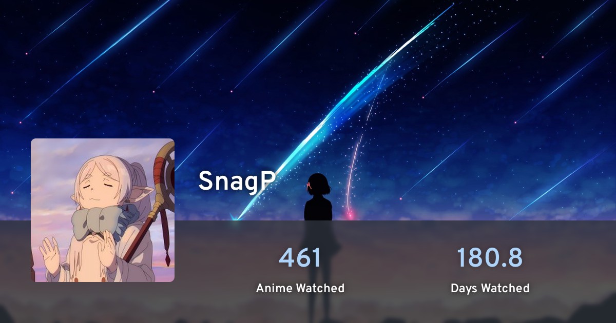 SnagP's profile · AniList
