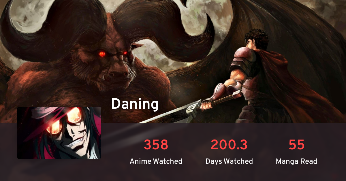 Daning's profile · AniList